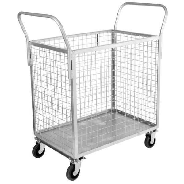 Mesh Box Truck – Trolley – 122 x 61 x 97 cm – Carrying capacity 500kg ...