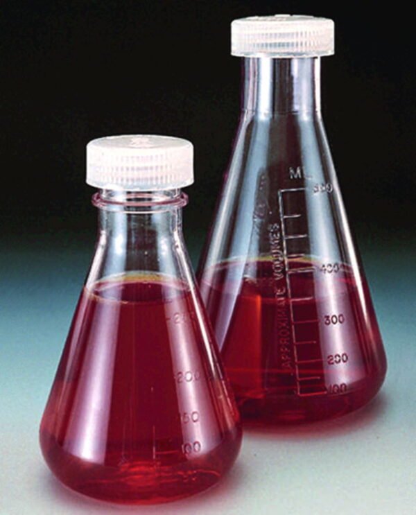 Thermo Nalgene Polycarbonate Erlenmeyer Flask 125 mL with Screw Cap ...