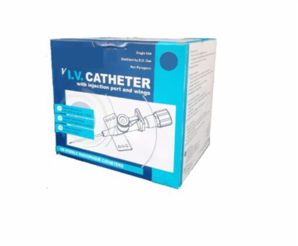IV Catheter 16G with Injection port & and wings – 100s – MedQ Hospital ...